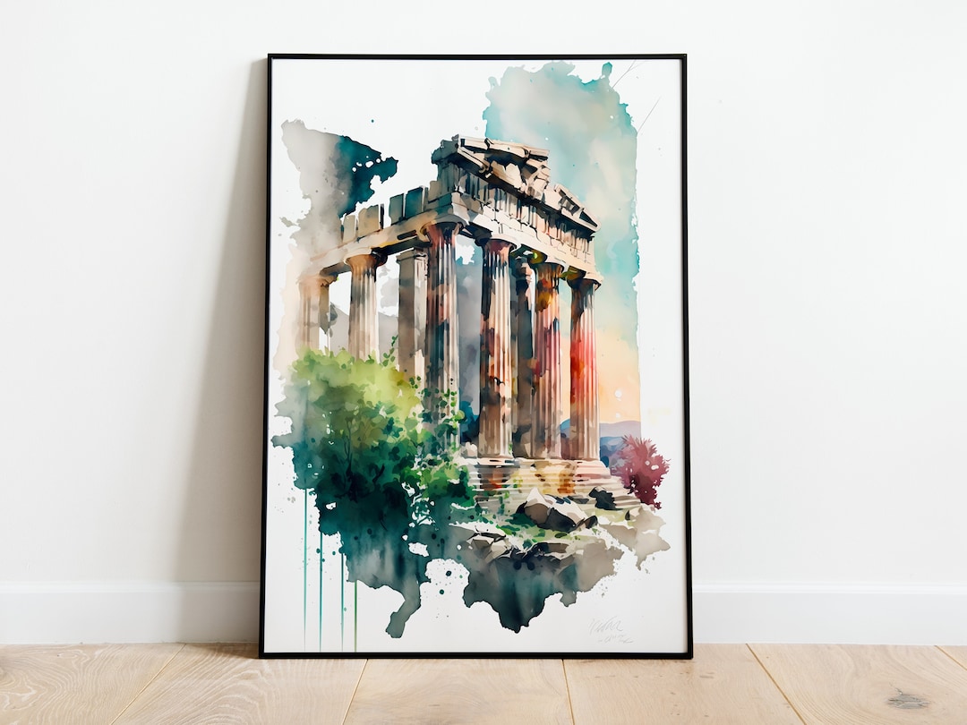 Acropolis of Athens, Unesco World Heritage, Greek Antique Building ...