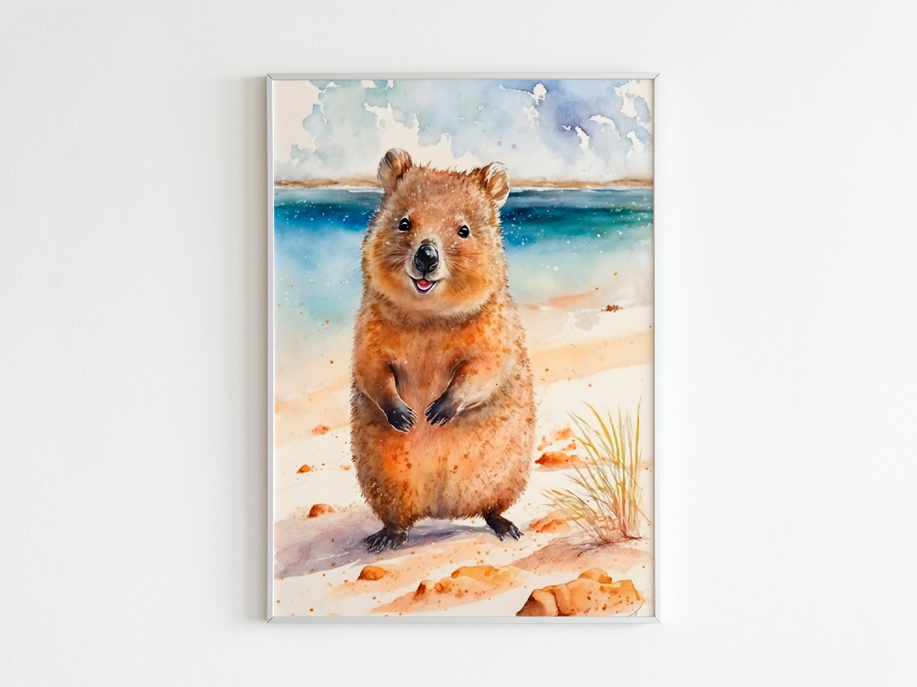 Quokka Watercolor PRINTABLE ART Quokka Print Instant Download Quokka ...