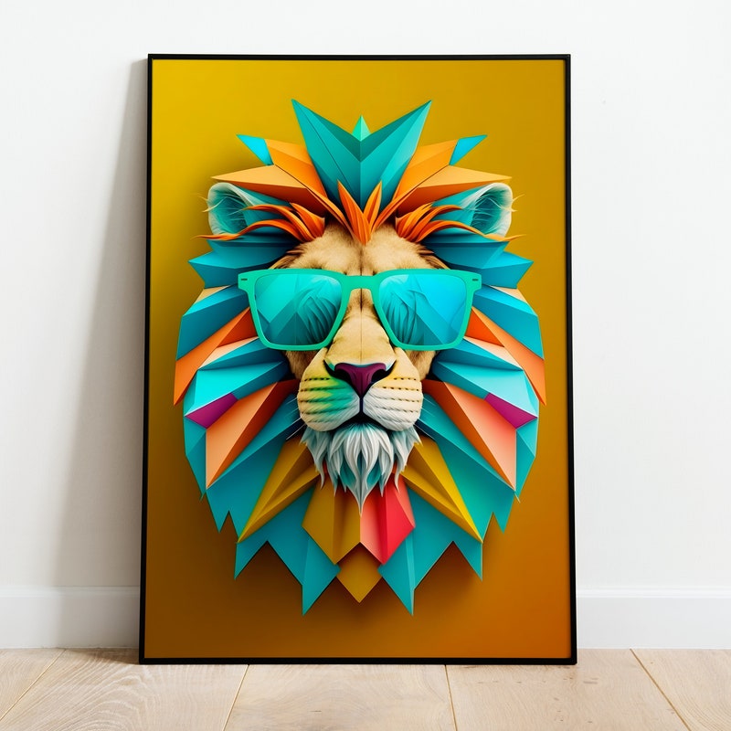 Origami Art Print - Etsy