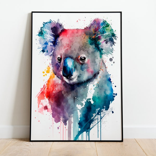 Koala Print - Etsy Australia