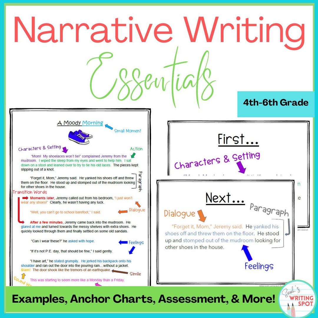 An Example of Narrative Essay - Etsy