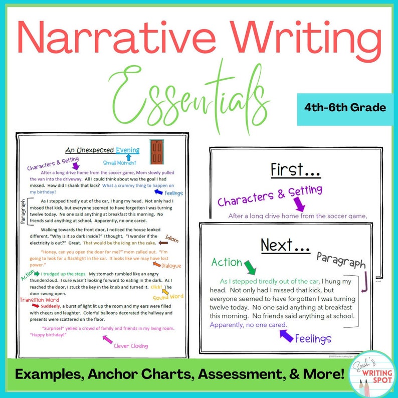 Teach Narrative Writing - Etsy