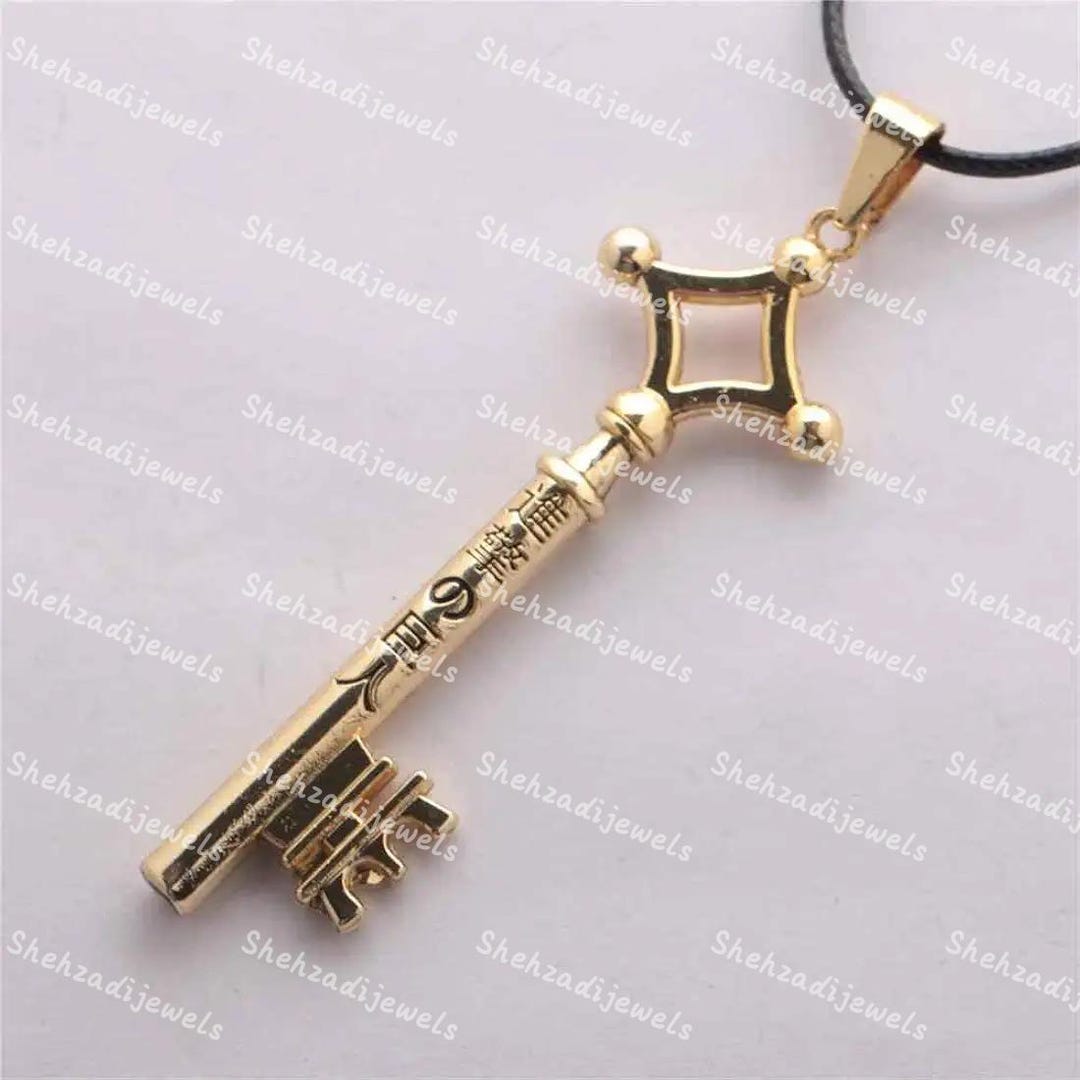 Attack on Titan Eren Key Pendant Necklace, Attack on Titan Basement ...