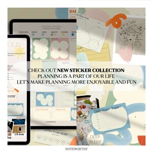 Digital Monthly Planner, Digital Planner, iPad Monthly Planner ...