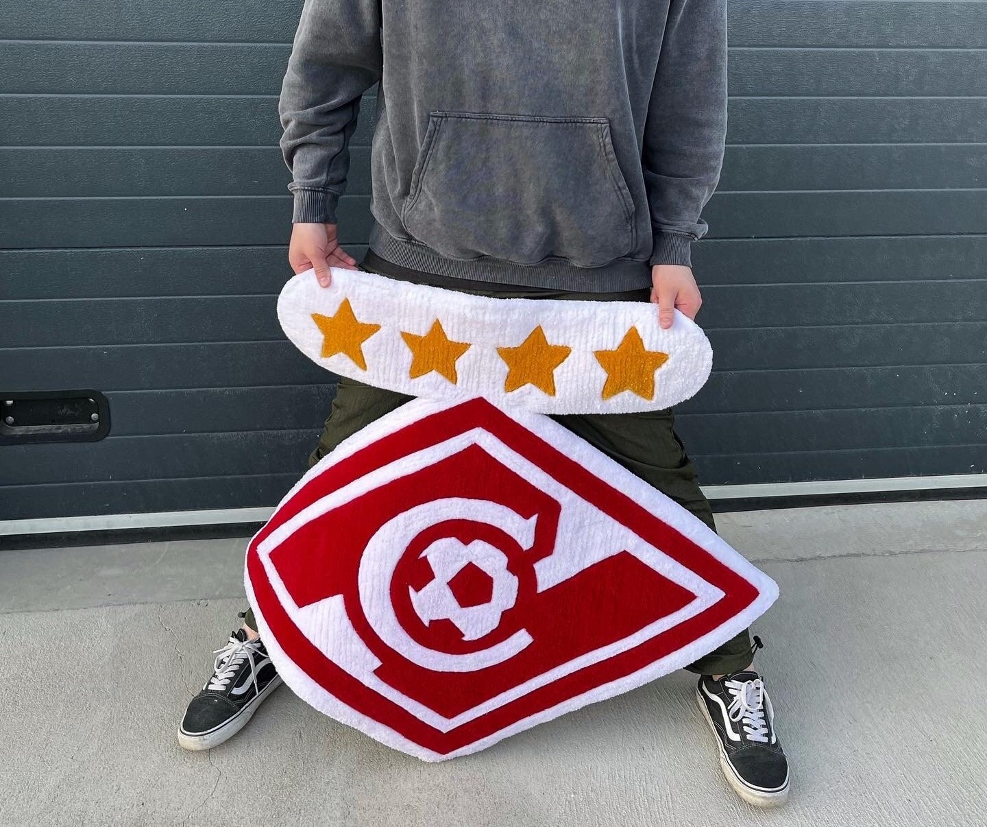 Custom Football Club Logo Tufted Rug - Etsy