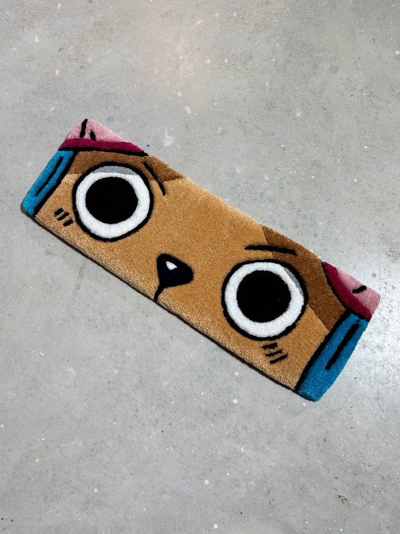 Tufted Keyboard Rug Anime Etsy