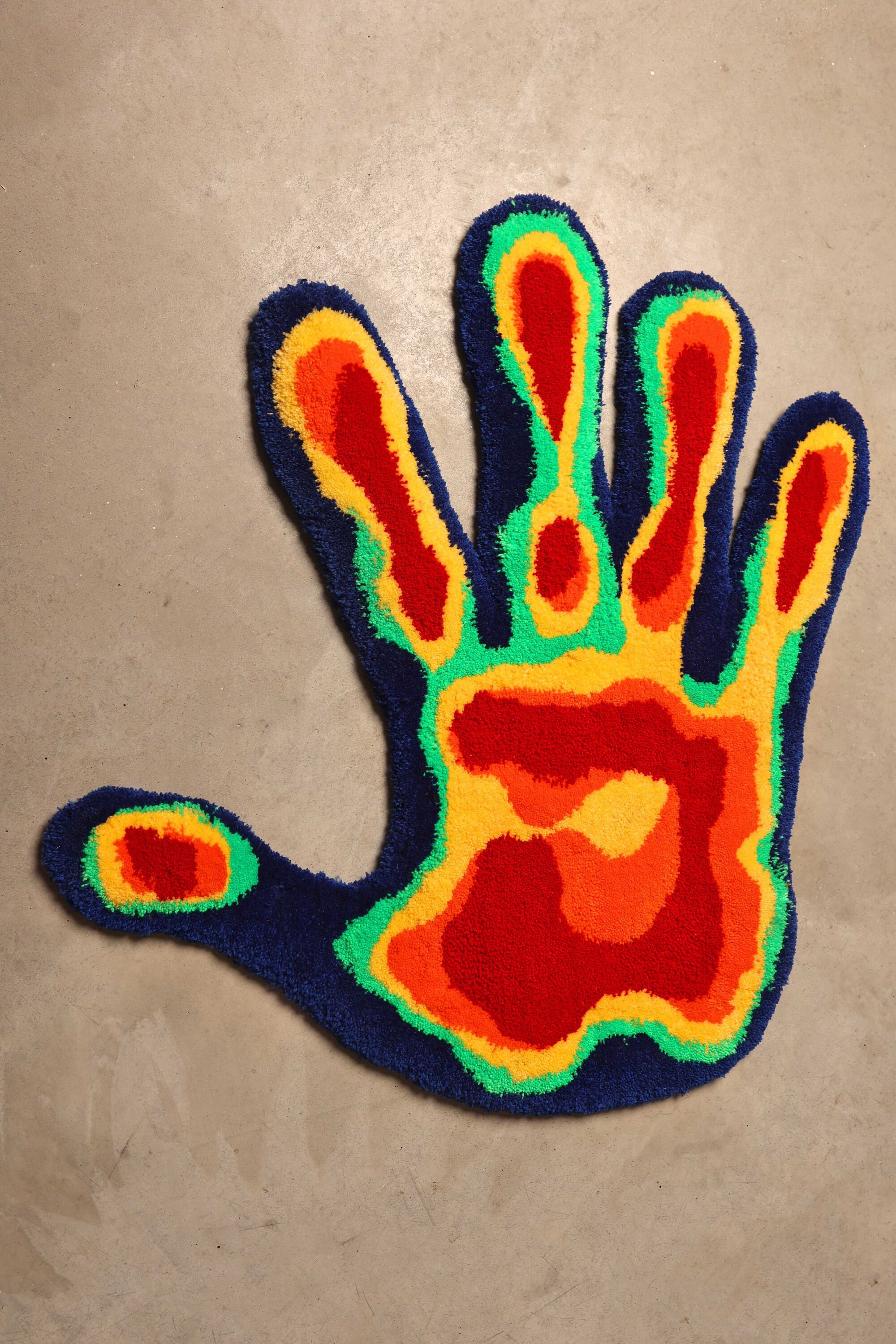 Thermal Hand Tufted Rug - Etsy