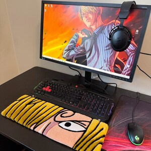 Anime Keyboard Tufted Rug - Etsy