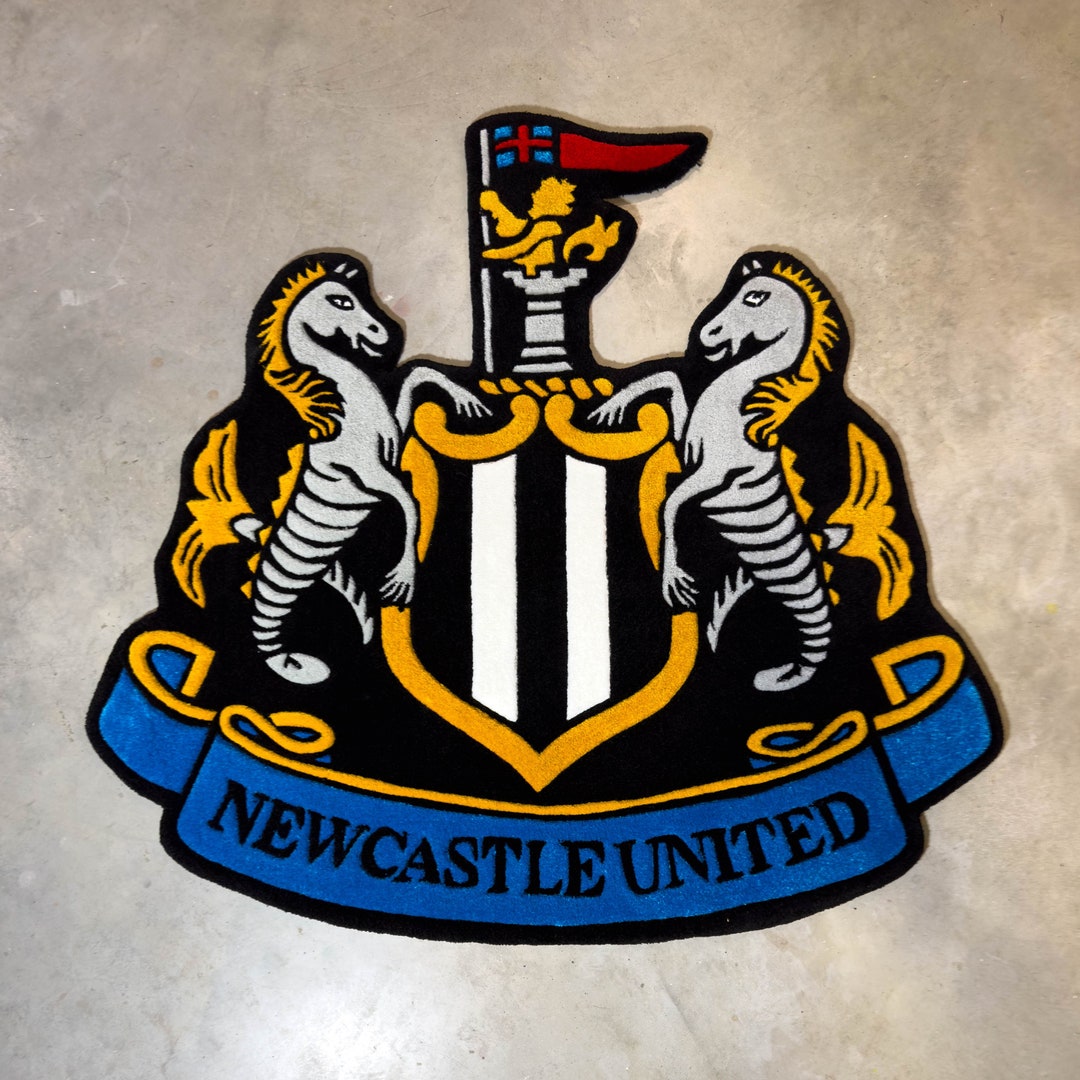 Custom Football Club Logo Tufted Rug Gift - Etsy