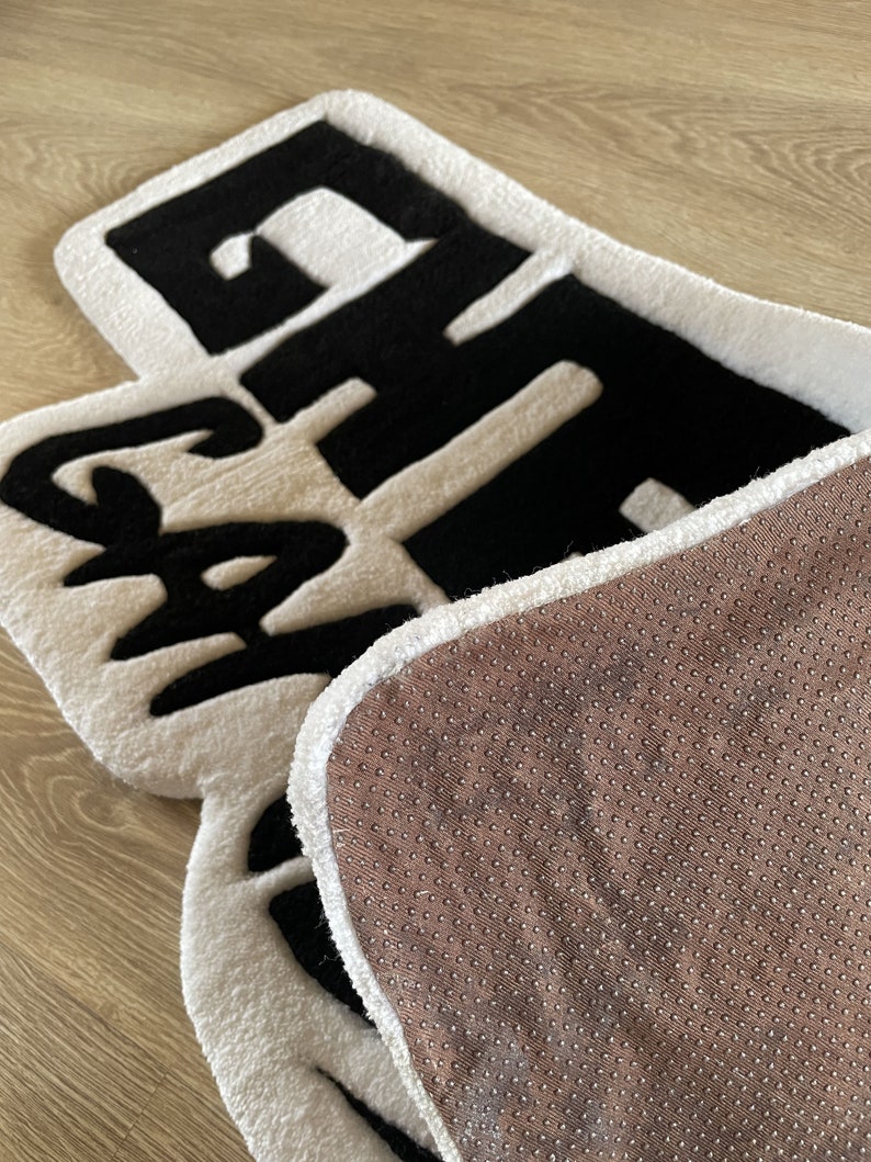 Custom Logo Tufting Rug - Etsy