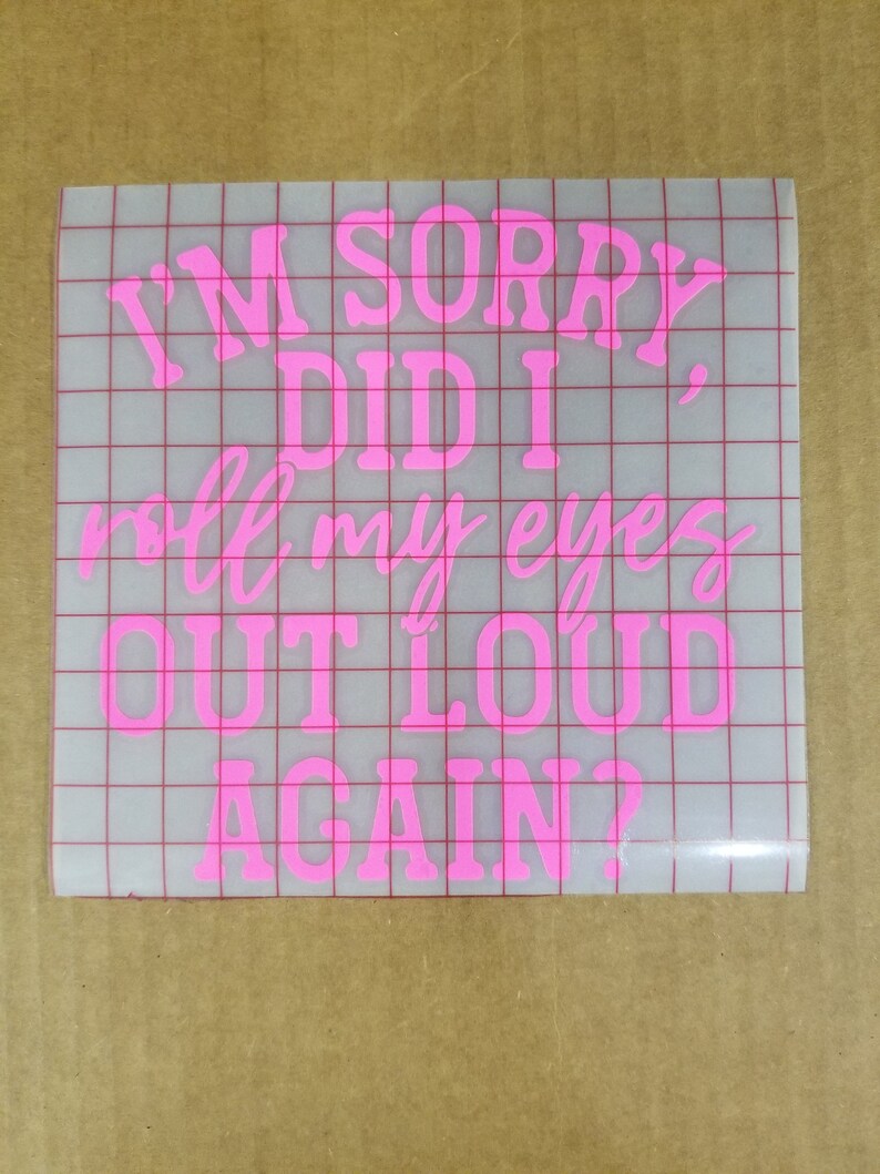 6x6 Vinyl Decal for Windows - Etsy