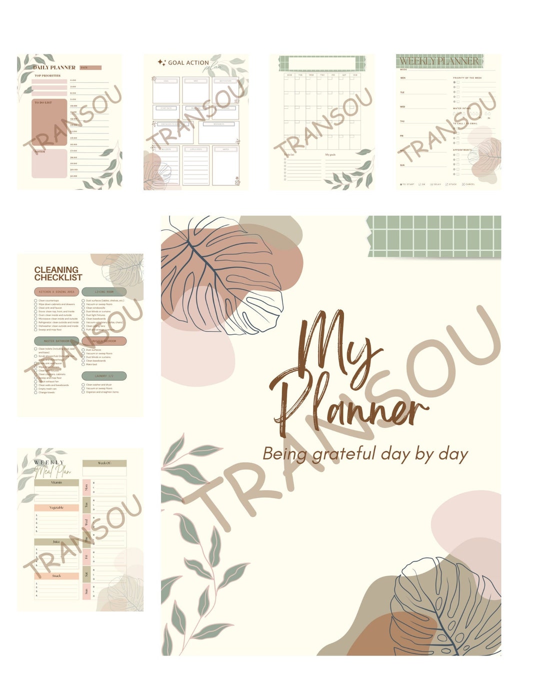 My Planner Printable - Etsy