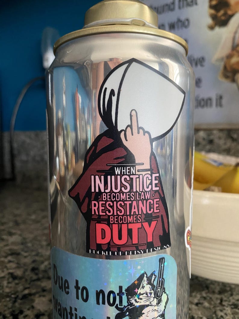 Feminist Stickers: Anti Trump, Anti Maga, Resist, Protest Middle Finger ...