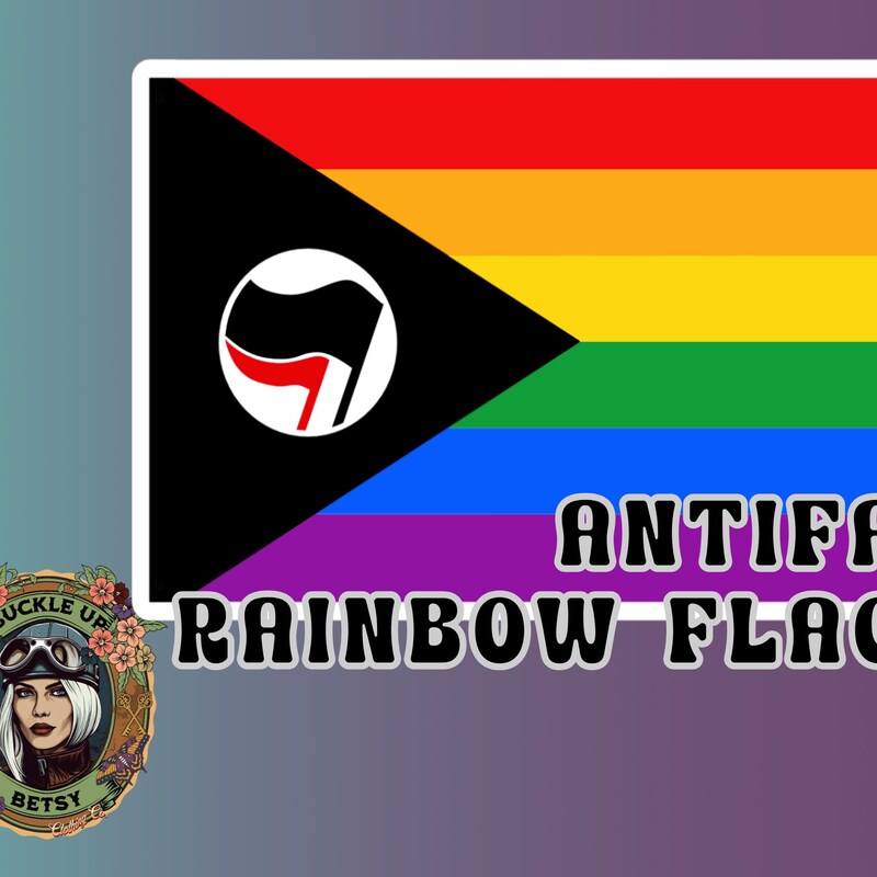 Antifa Flag - Etsy