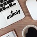 Unholy Logo Window Laptop Decal - Etsy