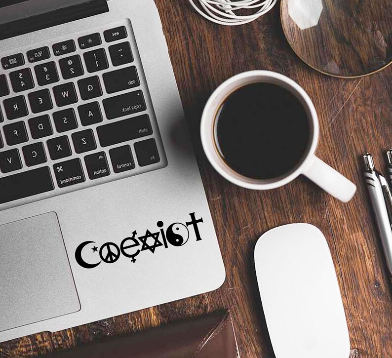 Coexist Logo Decal - Etsy