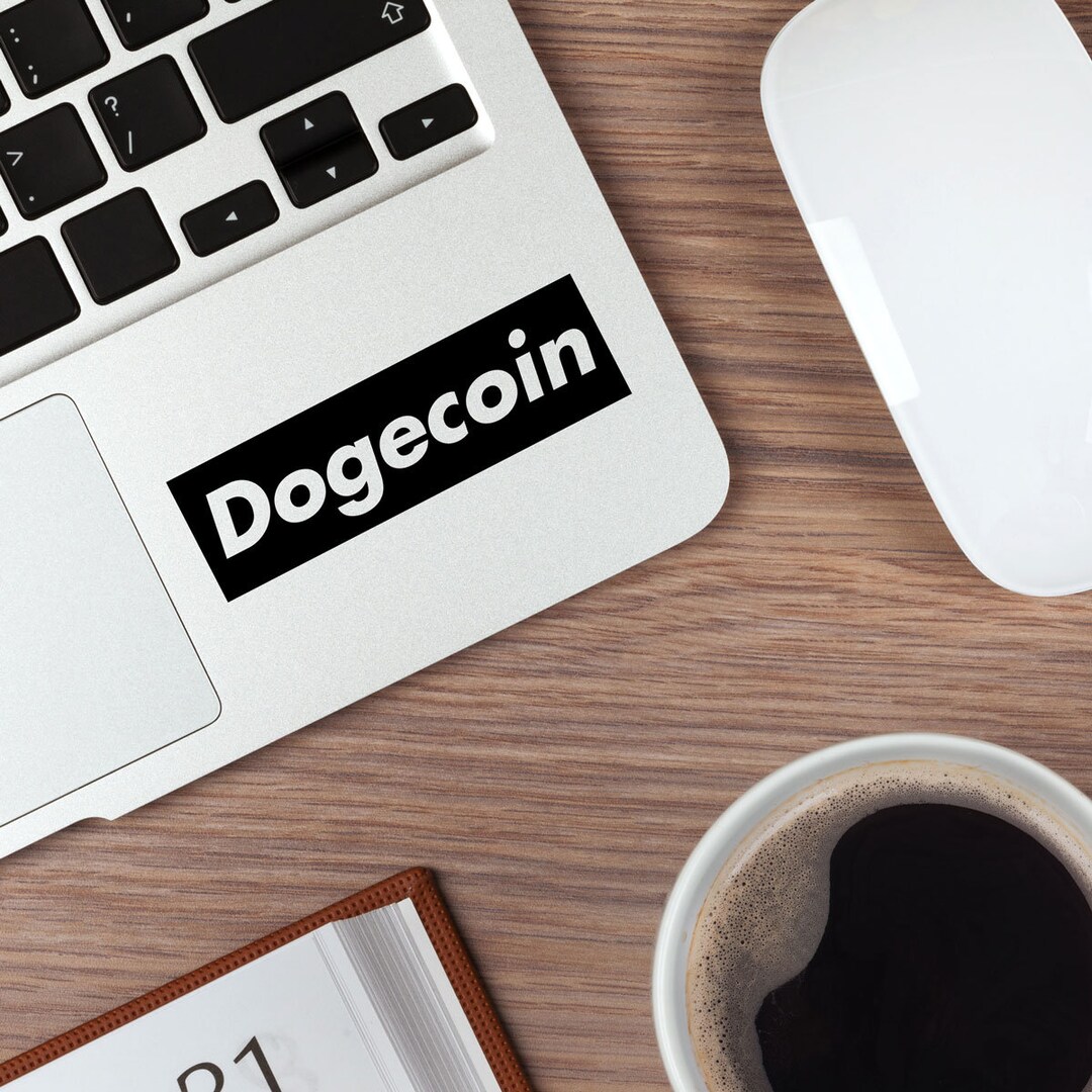 Dogecoin Window Laptop Decal - Etsy