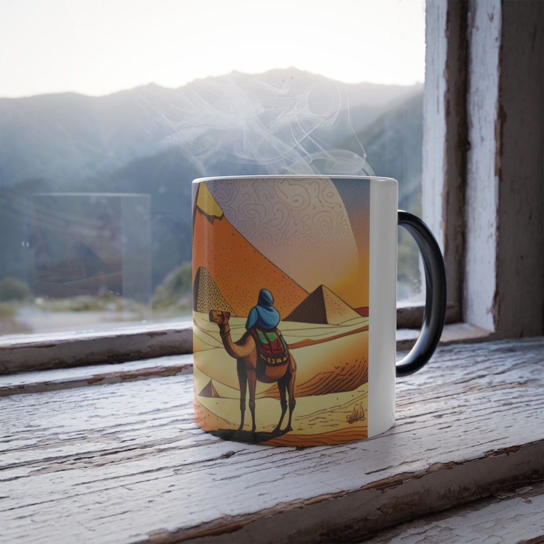 Pyramids Color Morphing Mug, 11oz - Etsy