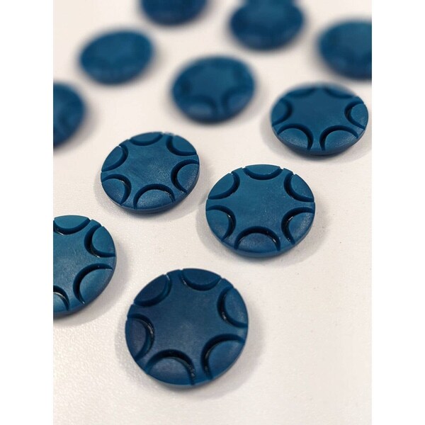 Teal Buttons - Etsy
