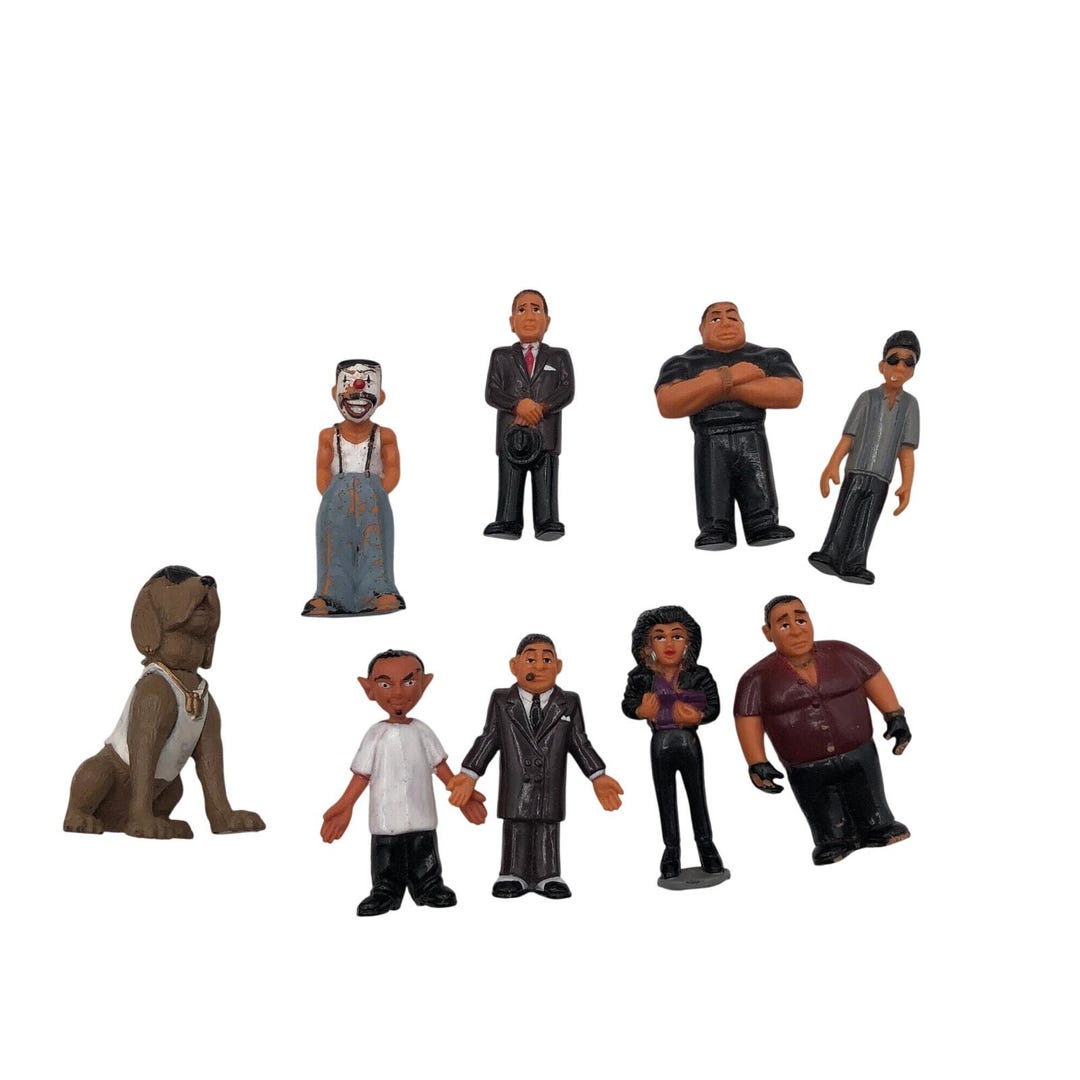 Homies Figures Lot X9 Tiny 90s Urban Action Figures Men Woman Dog - Etsy