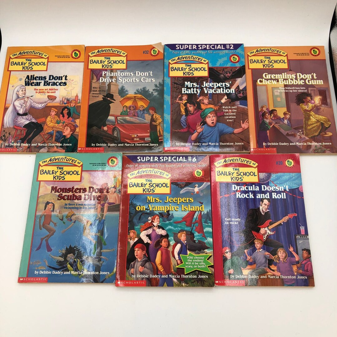The Adventures of the Bailey School Kids Book Lot X6 GUC Dadey/jones - Etsy