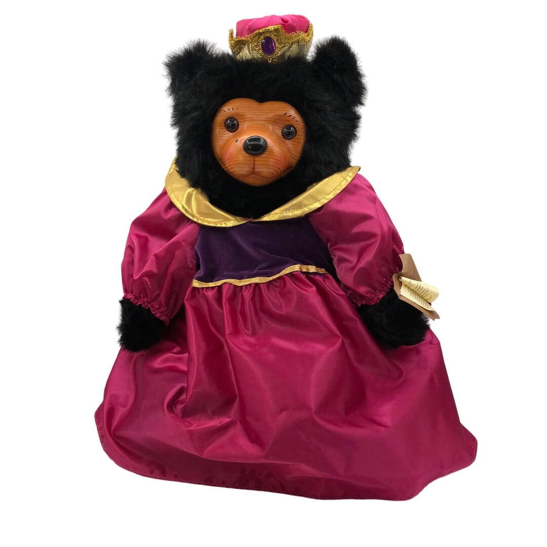 QUEEN MARY Robert Raikes Royal Collection 22 Collectible Black Bear ...