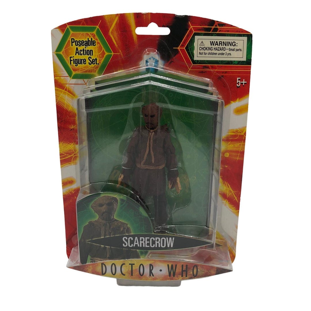 SCARECROW Doctor Who BBC Action Figure NOC Series 3 Underground Toys - Etsy