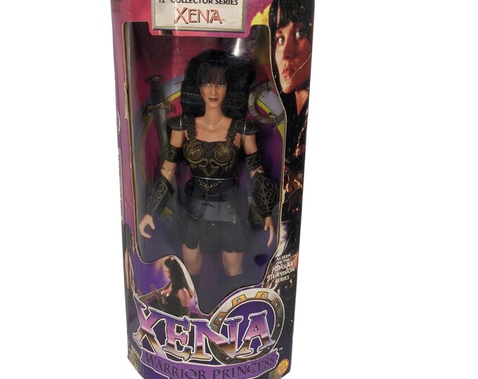 Xena Warrior Princess Doll 12 Collectors Series 1998 Vintage The Quest Toy Biz Etsy
