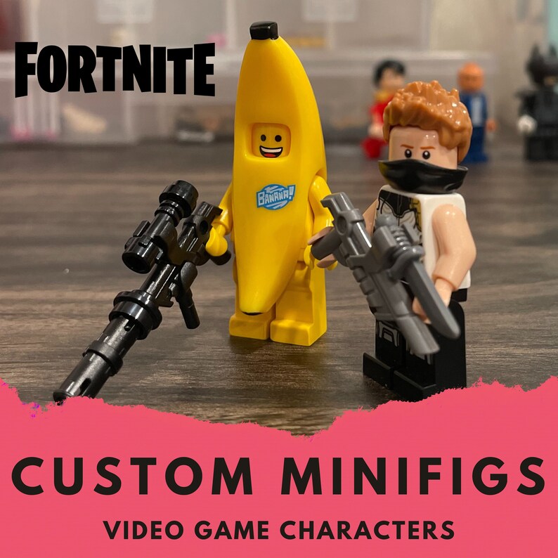 Custom Minifig- Video Game Characters - Etsy