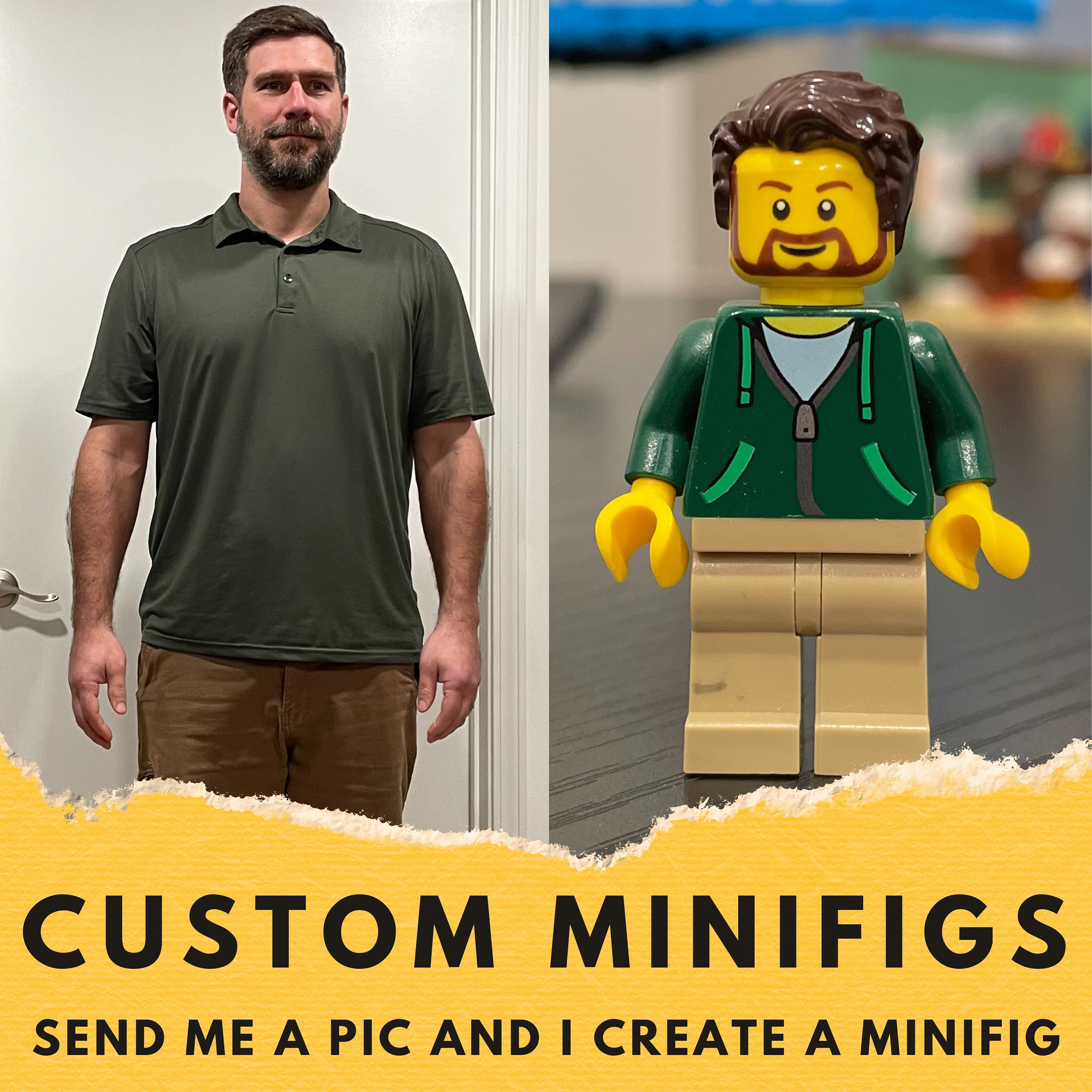 Custom Minifigs - Etsy