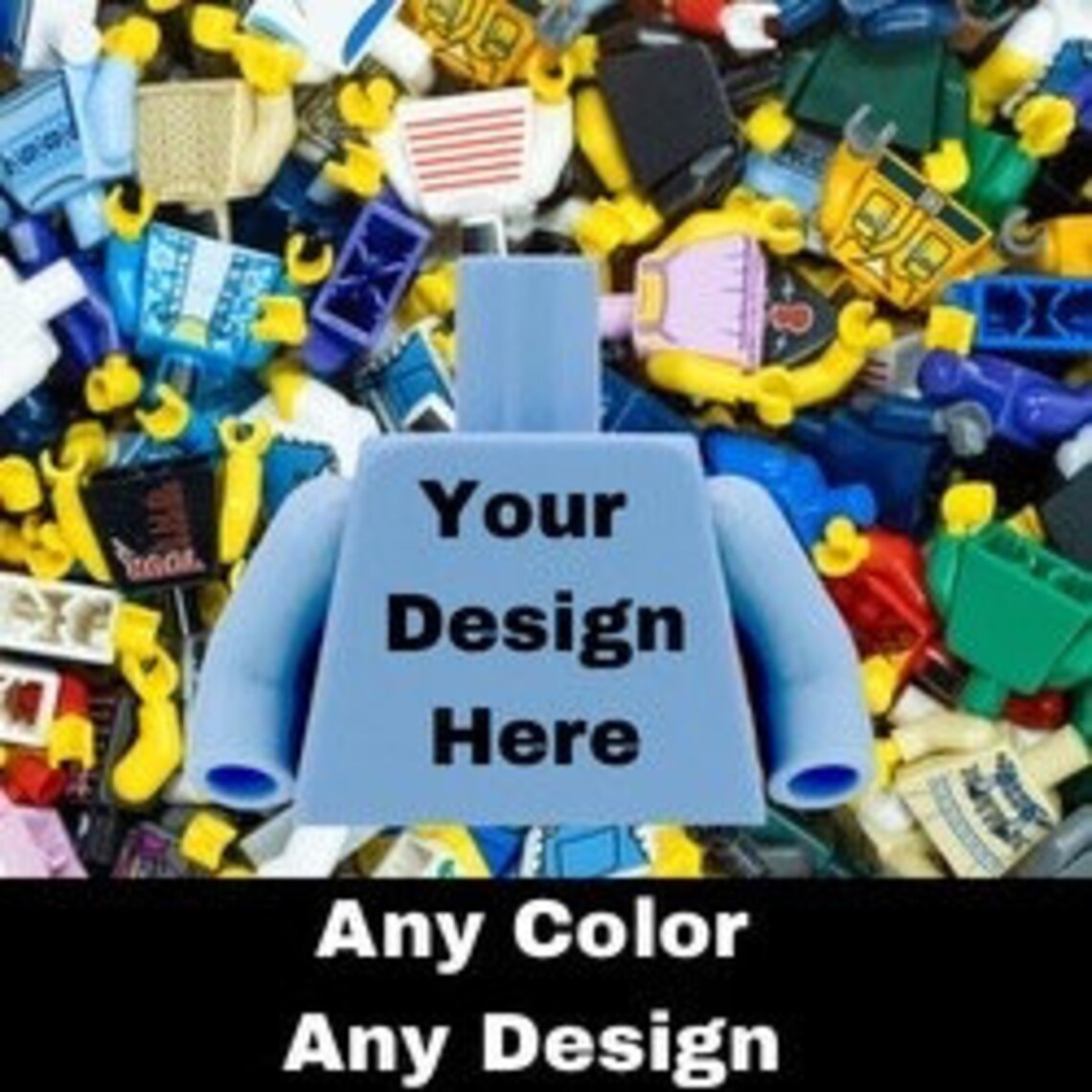 Custom Lego Torso - Etsy