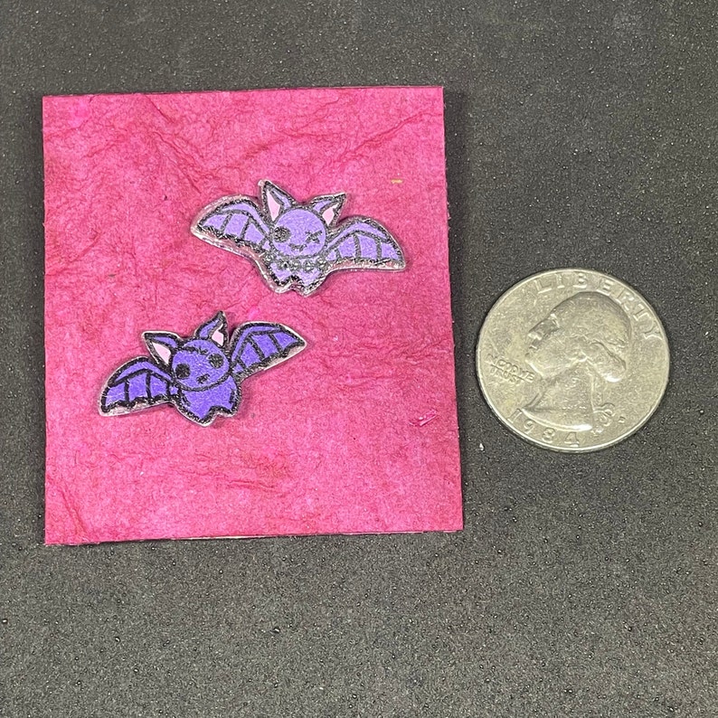 Shrinky Dink Pastel Goth Bat Pins - Etsy