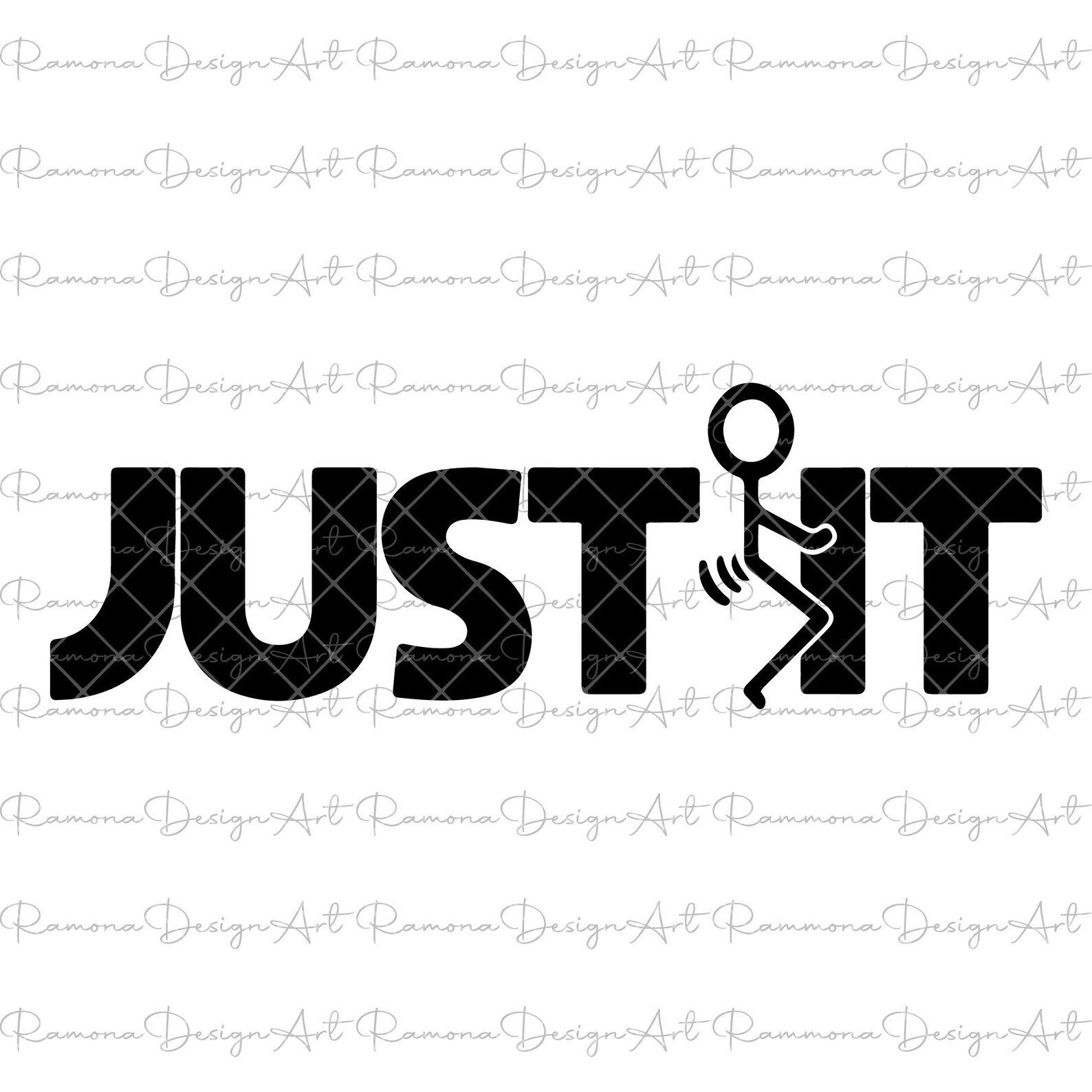 Just F It Svg, F It Cricut, Fuck It Guy Svg, SVG, PNG, PDF, Stick Guy ...