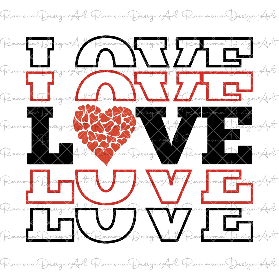 Echo Love Svg, Valentine's Day Svg, Valentine Svg, Love Svg File for ...