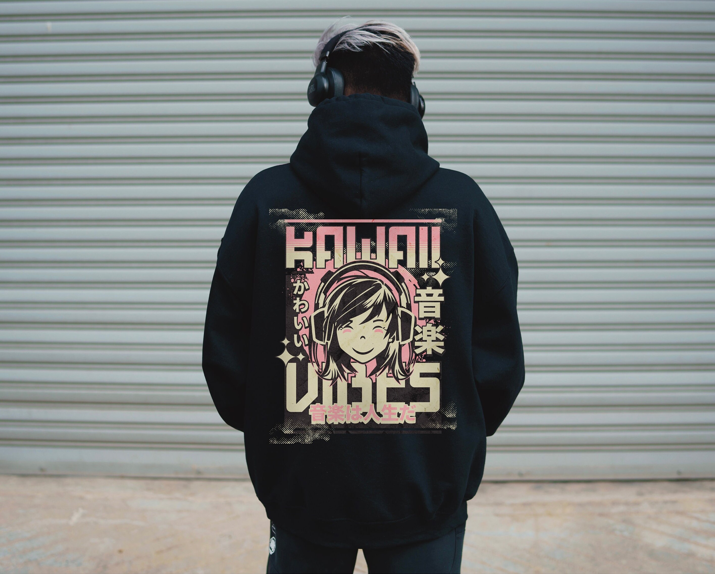 Harajuku Hoodie Kawaii Hoodie Subtle Anime Merch Pastel Goth - Etsy