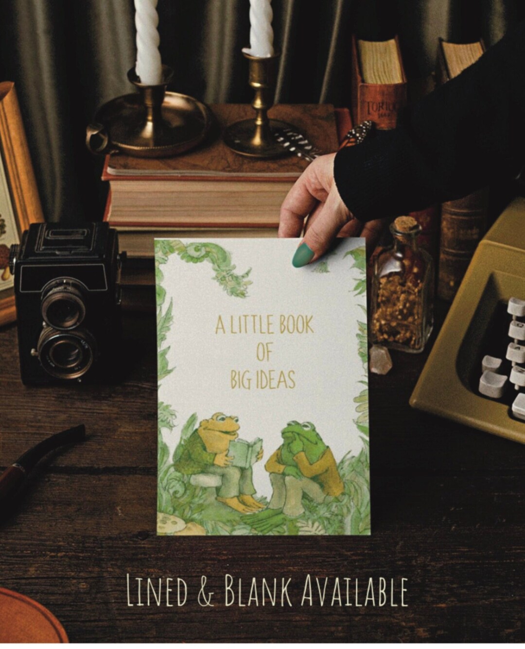 Frog and Toad Hardcover Journal Frog Lover Gifts Dream Journal ...