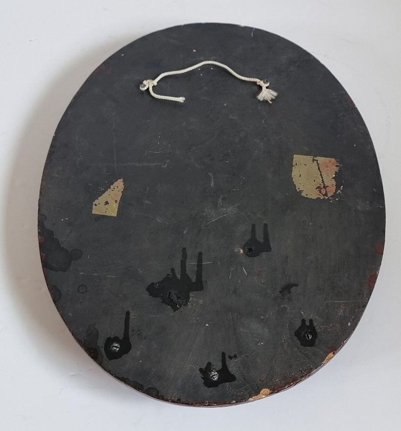 Rare Vintage Johnnie Walker Scotch Whiskey Painted Wood Coat Keys Rack ...