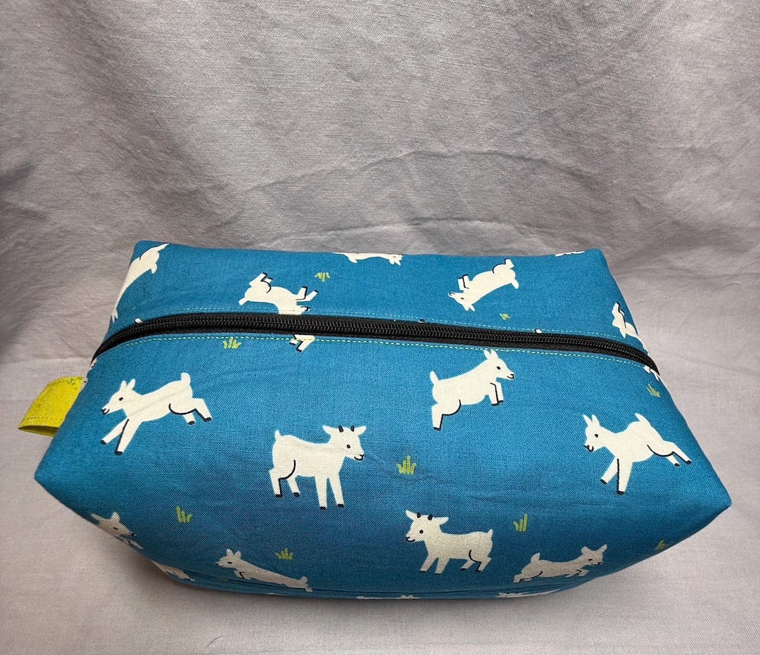 Baby Goats Boxed Travel Pouch | Makeup Bag | Goat Theme | Pencil Pouch ...