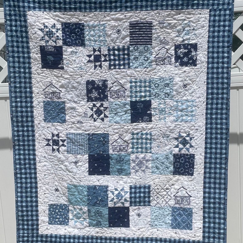 Farmhouse Quilt - Etsy