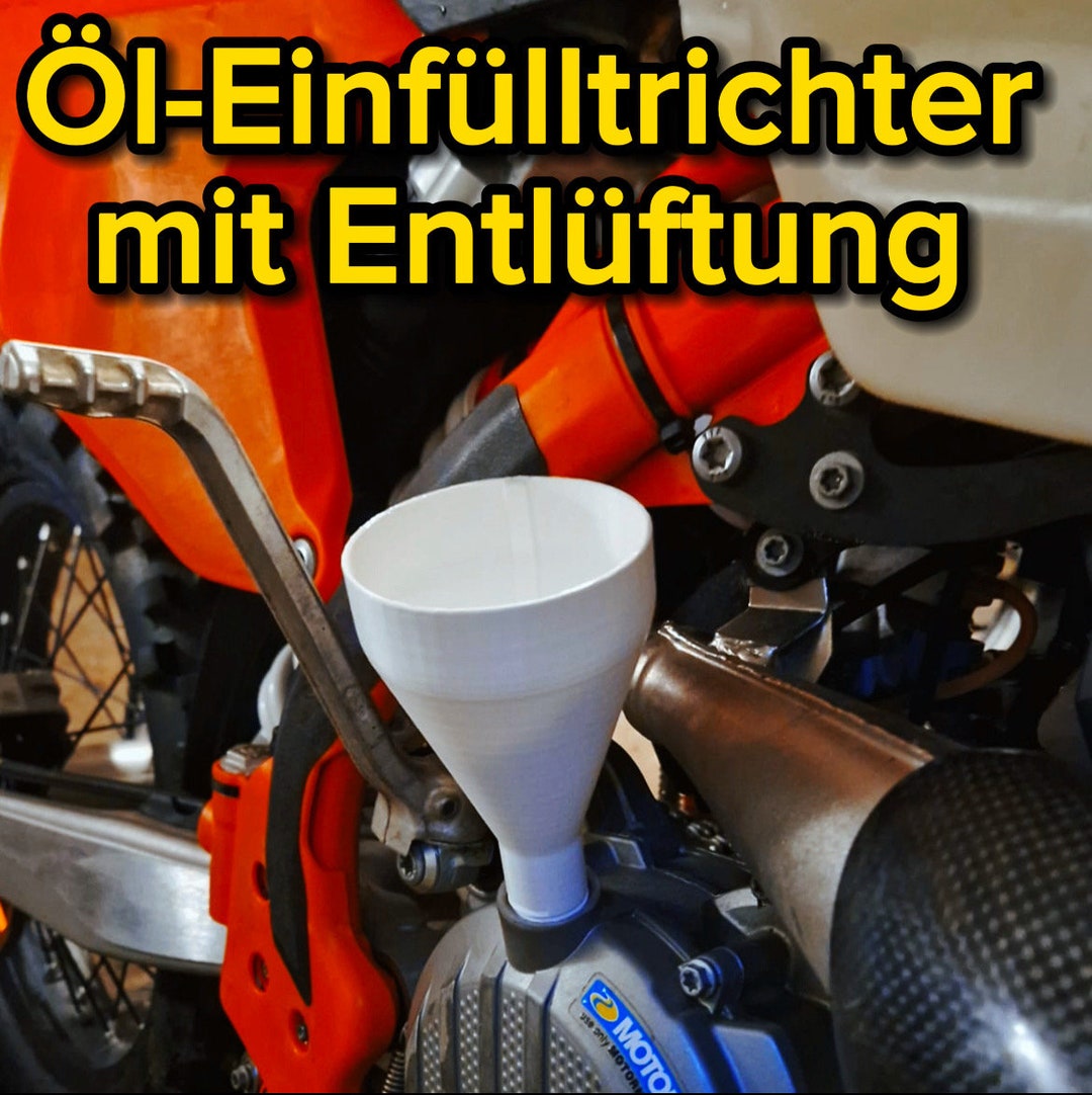 Funnel for Almost All KTM GASGAS Models, Oil Filling Funnel, Oil Funnel ...