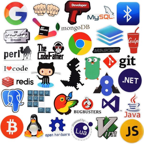 Developer Stickers - Etsy