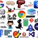 Set of 100 Programming Stickers for Developer, Includes R, C ++, Python, Linux, Swift | Stickers ...