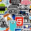 Set of 100 Programming Stickers for Developer, Includes R, C ++, Python, Linux, Swift | Stickers ...
