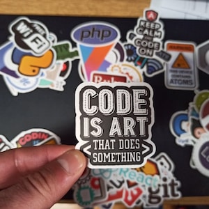 Set of 50 Programming Stickers for Developers, Hackers, Geeks and ...