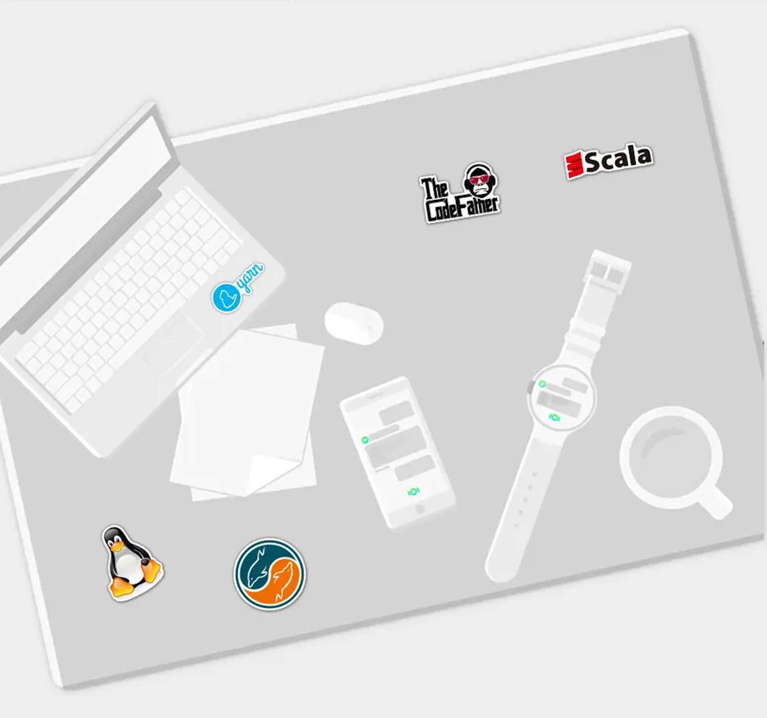 Set of 50 Programming Stickers for Developers, Hackers, Geeks and ...