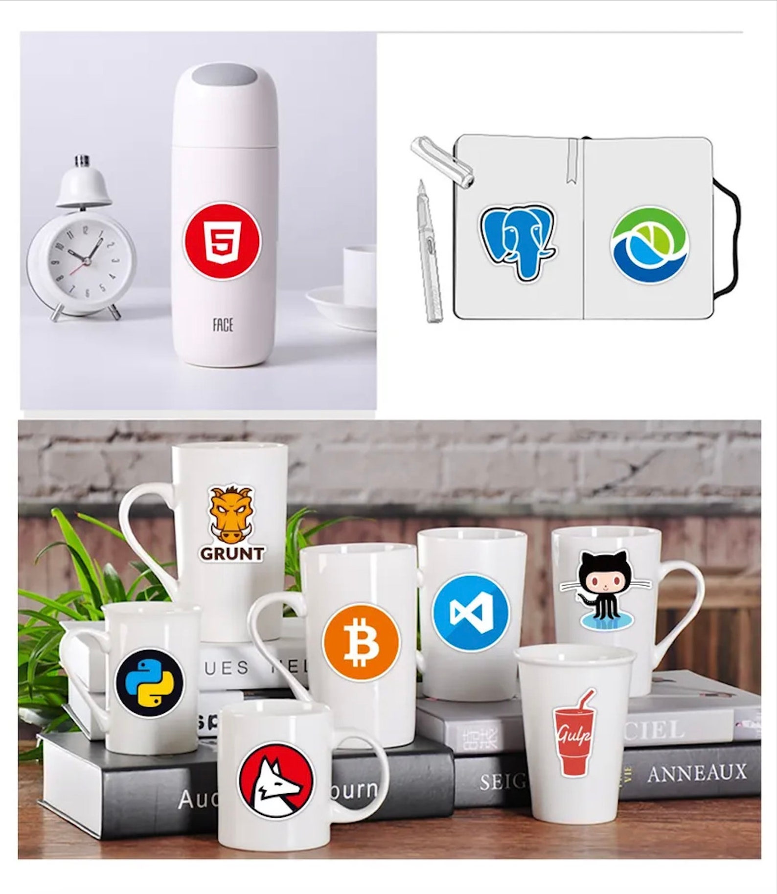 Set of 50 Programming Stickers for Developers, Hackers, Geeks and ...