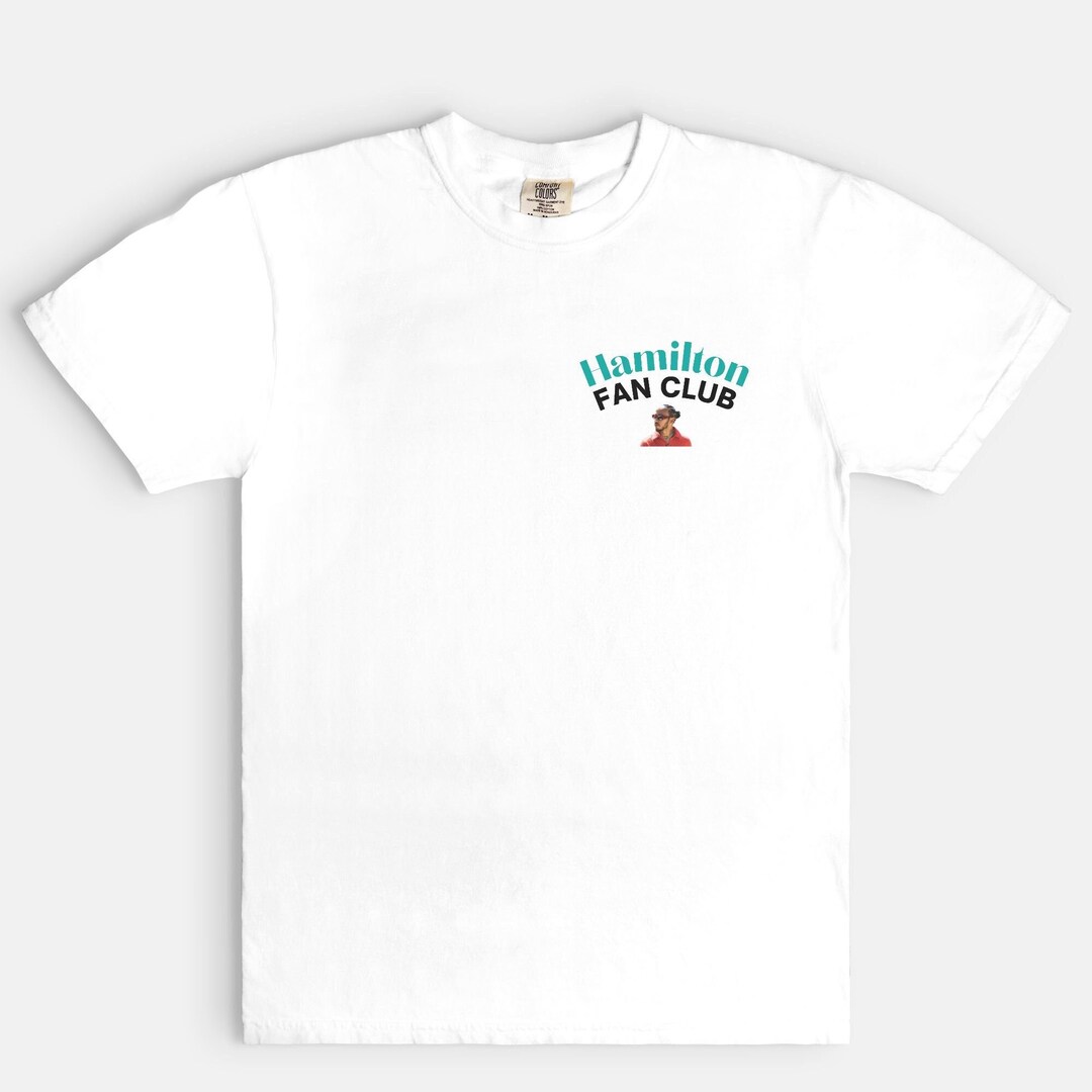 Lewis Hamilton Comfort Tee, Mercedes AMG F1 2023, Formula One - Etsy