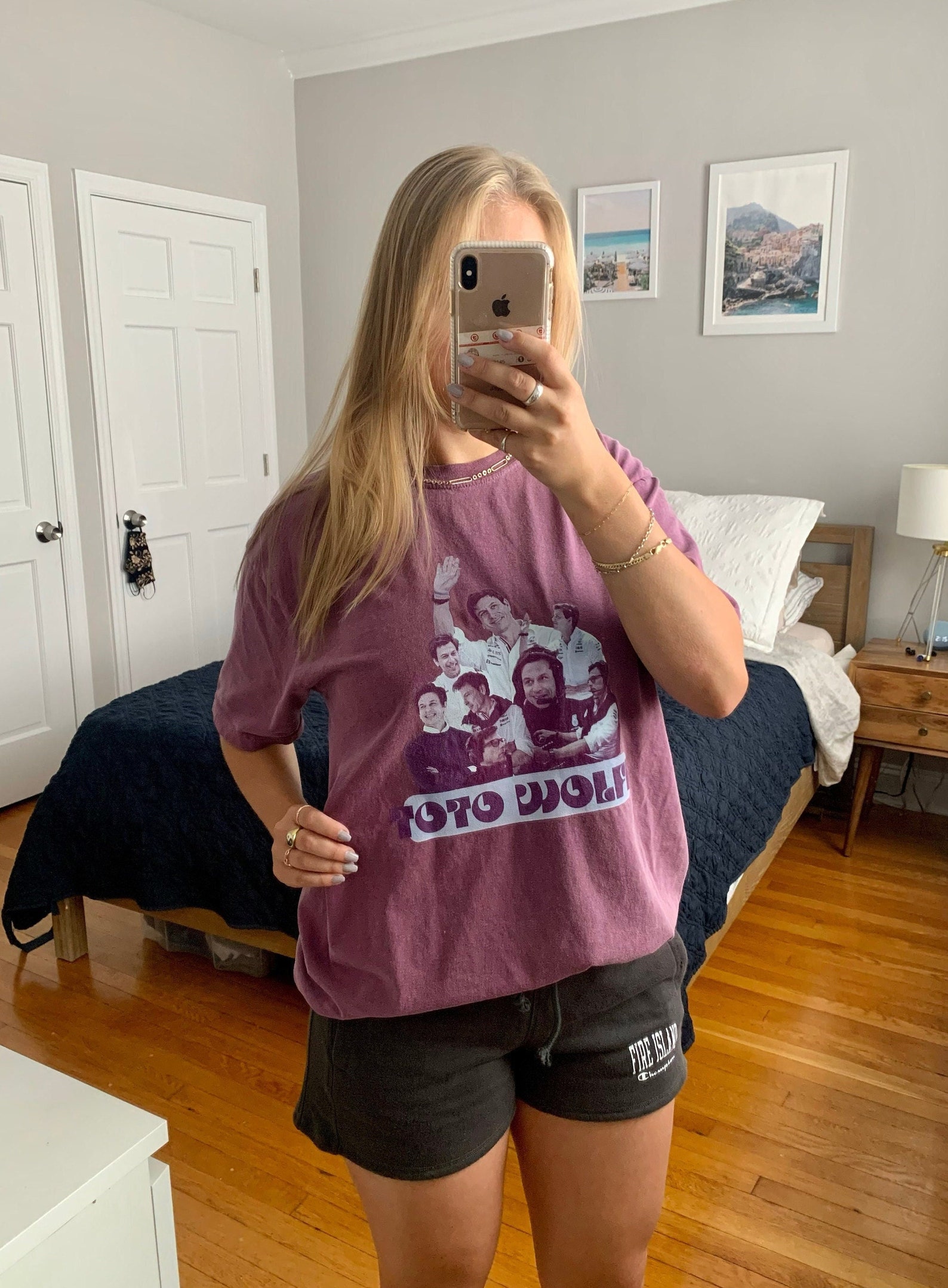 Toto Wolff Comfort Vintage Style Tee, Mercedes AMG F1 2023, Formula One ...