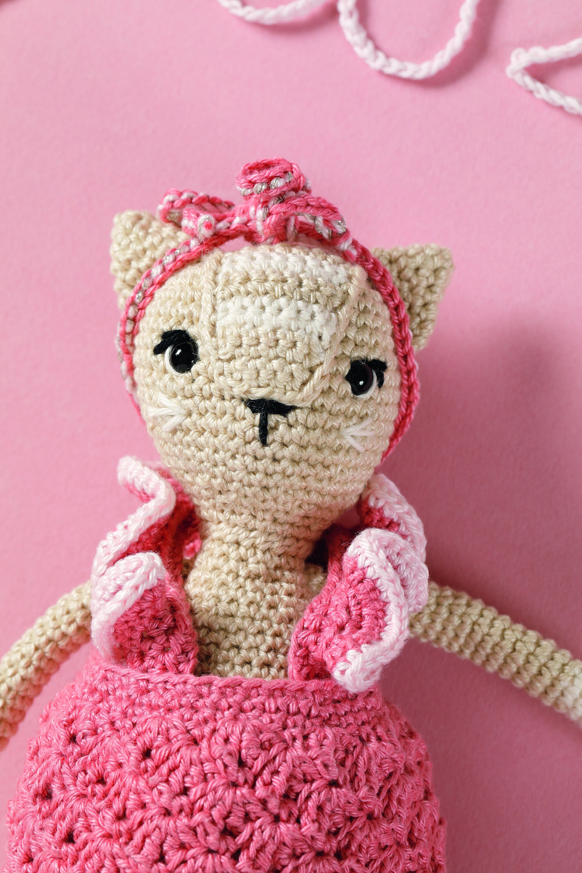 Lizzy Crochet Cat Pattern: Amigurumi Animal Toy (PDF) - Etsy