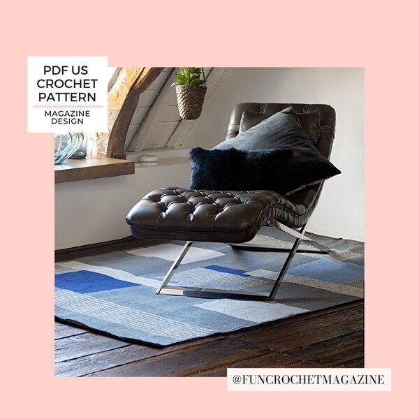 Crochet Carpet Pattern - Etsy